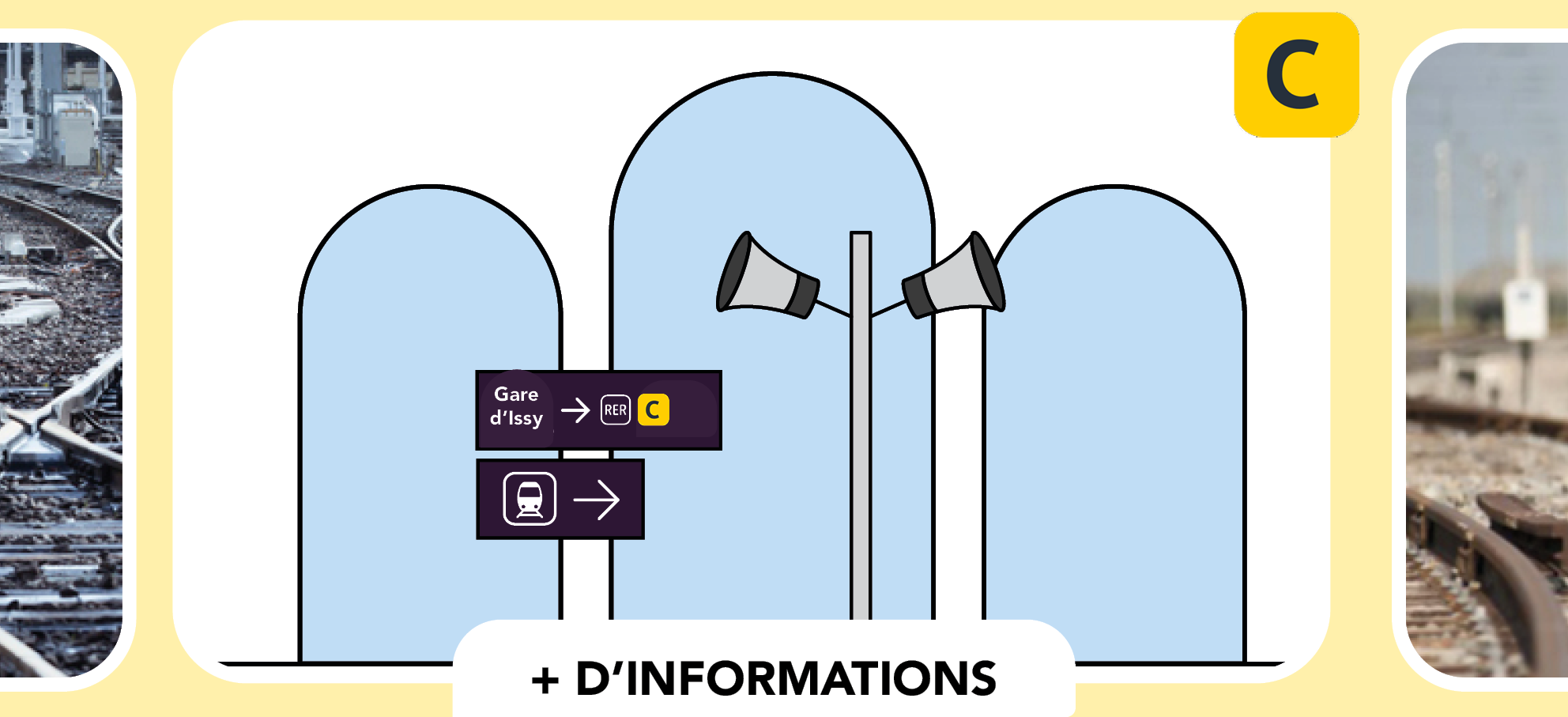 Nouveau cheminement d’accès à la gare d'Issy
