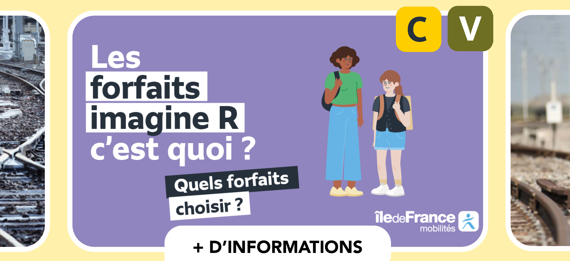 Le forfait IMAGINE R 2025-2026 est disponible